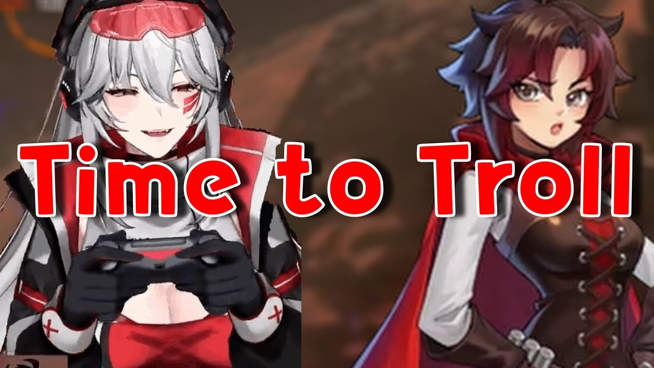 Zentreya trolls Ruby from RWBY - YouTube