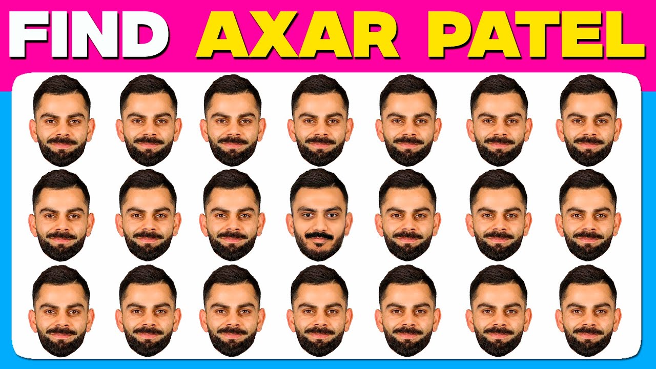 THIS QUIZ IMPROVE YOUR IQ : FIND AXAR PATEL ? | QUIZ WITH FACTS | IPL ...