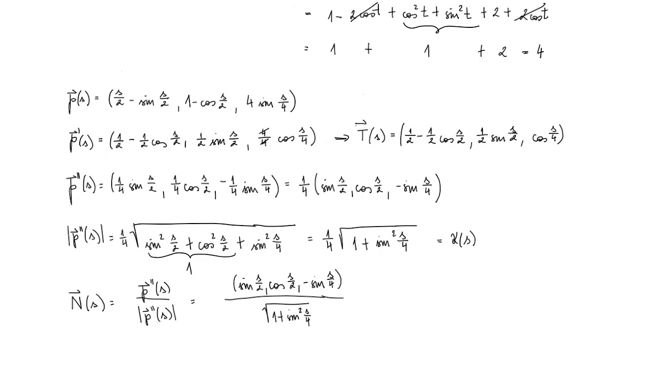 FGG MAT2 Krivulje: 13. naloga - YouTube