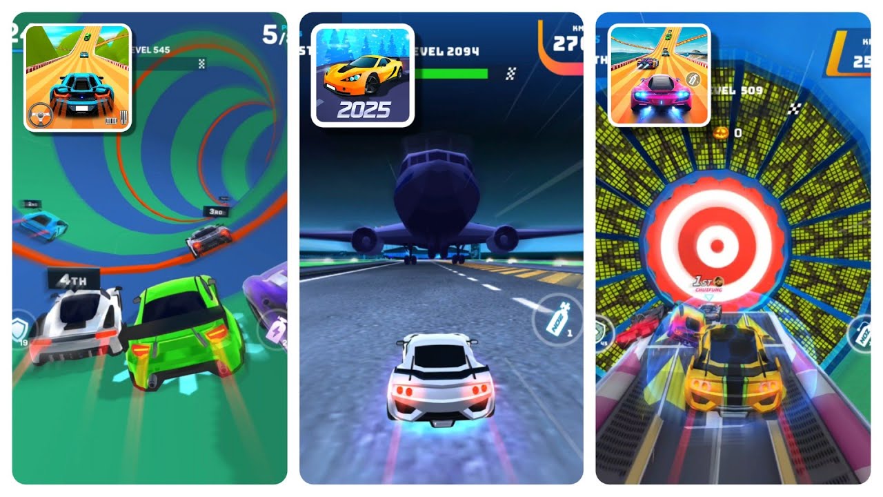 Speed Thrills & Epic Races Gameplay! 🚗 Car Race vs Race Master 3D vs ...