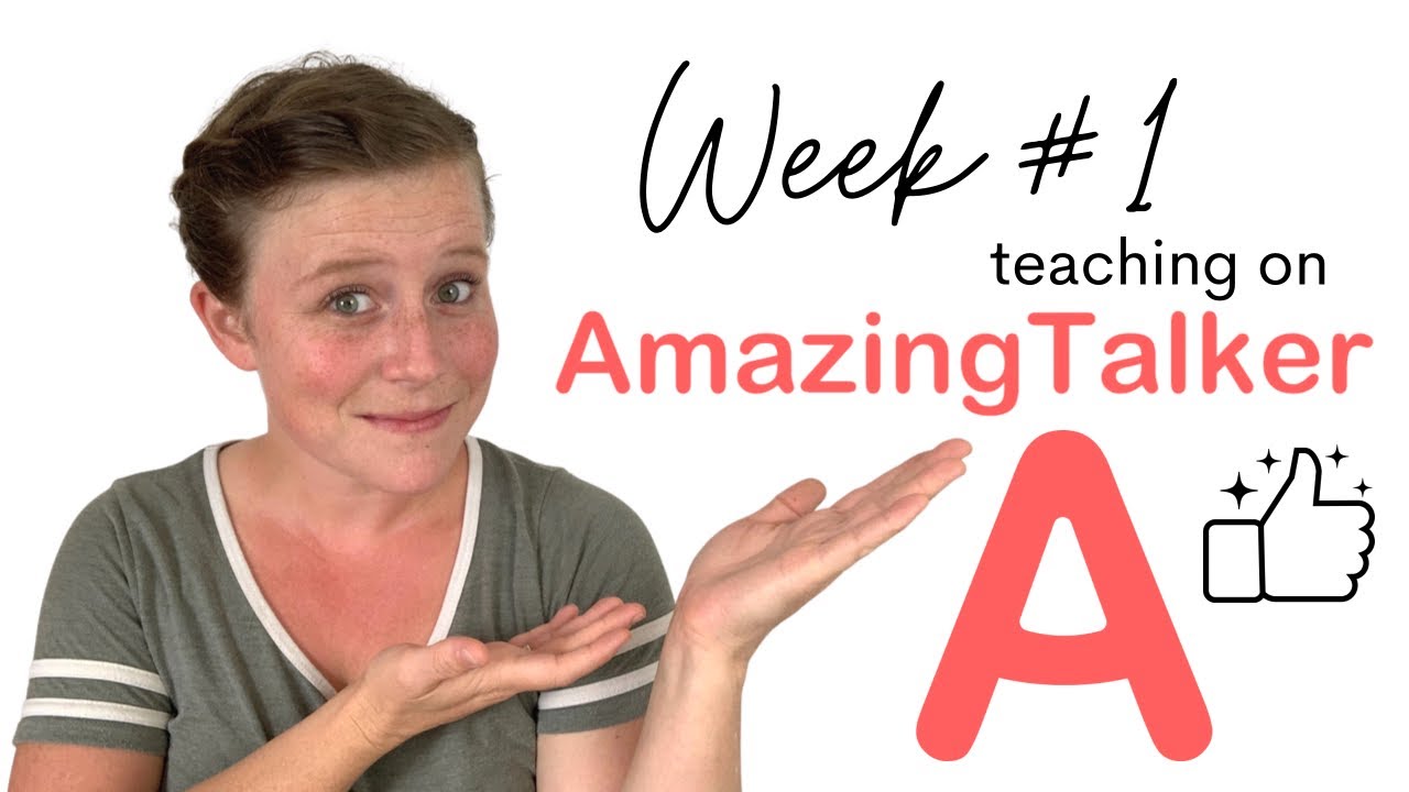 Getting Started Teaching on AmazingTalker: My First Week! - YouTube