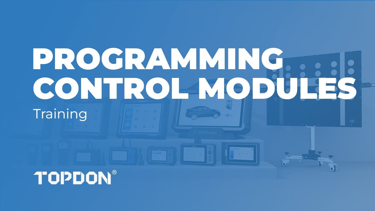 Programming Control Modules - TOPDON Phoenix Smart Scan Tool - YouTube