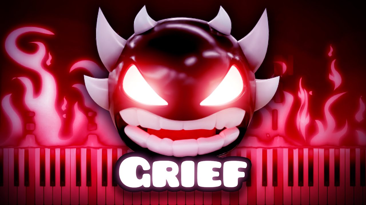 GRIEF - Geometry Dash | Piano Tutorial - YouTube