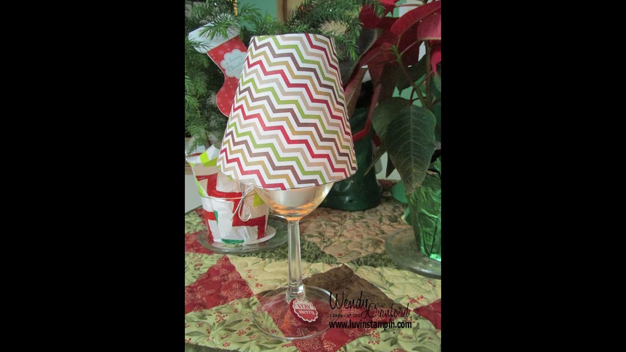 Tea Light Lamp with Designer Series Paper - YouTube