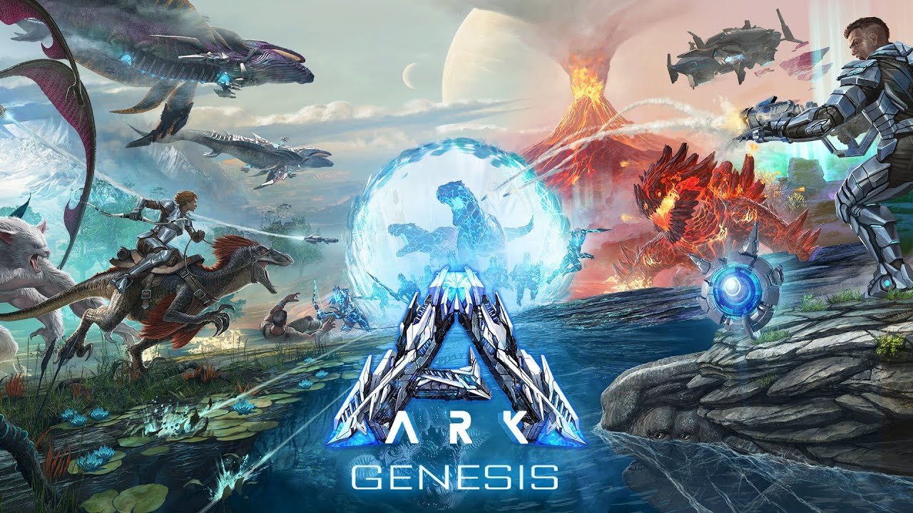 Ark Survival Evolved - GENESIS / PART#001 / So Funny, Swamp is Easy ...