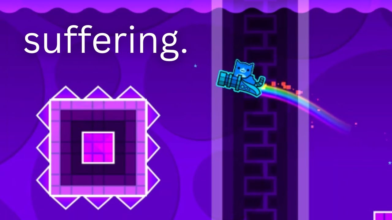 playing horrible map pack levels (geometry dash) - YouTube