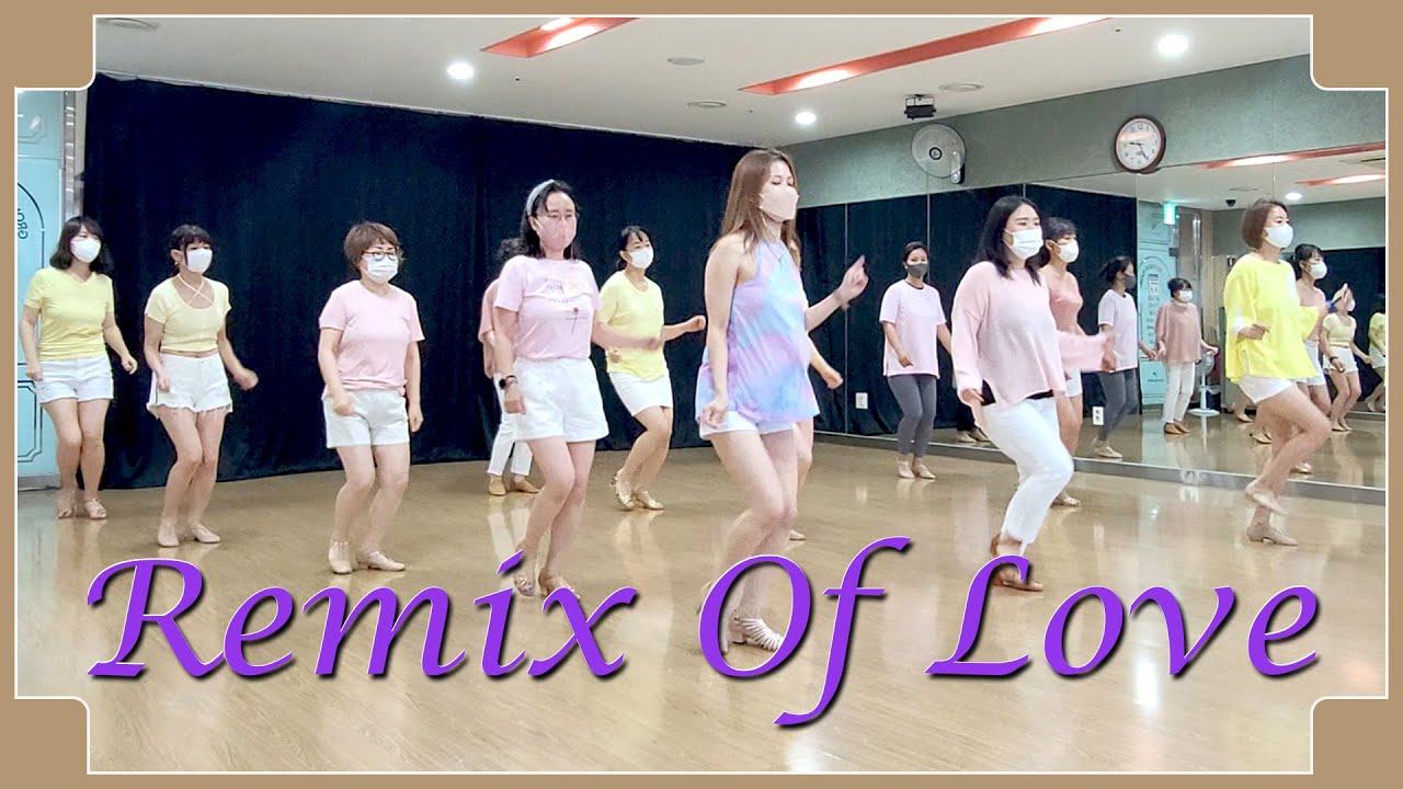 REMIX OF LOVE - LINE DANCE (GARY O'REILLY) - YouTube
