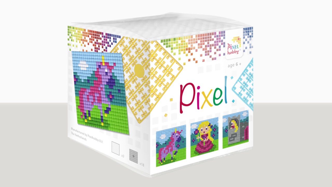 Pixel cube for Pixelhobby - YouTube