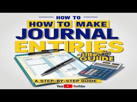 How to Make Journal Entries (Basic Rules of Passing Journal Entries) by Earning Studies ...