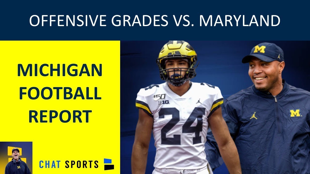 Michigan Football Grades vs. Maryland For Jim Harbaugh, Shea Patterson ...