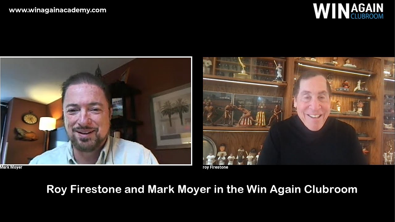 ESPN Icon Roy Firestone in the Win Again Clubroom with Mark Moyer - YouTube