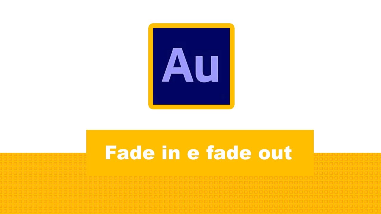 Como fazer fade in e fade out no Adobe Audition - YouTube