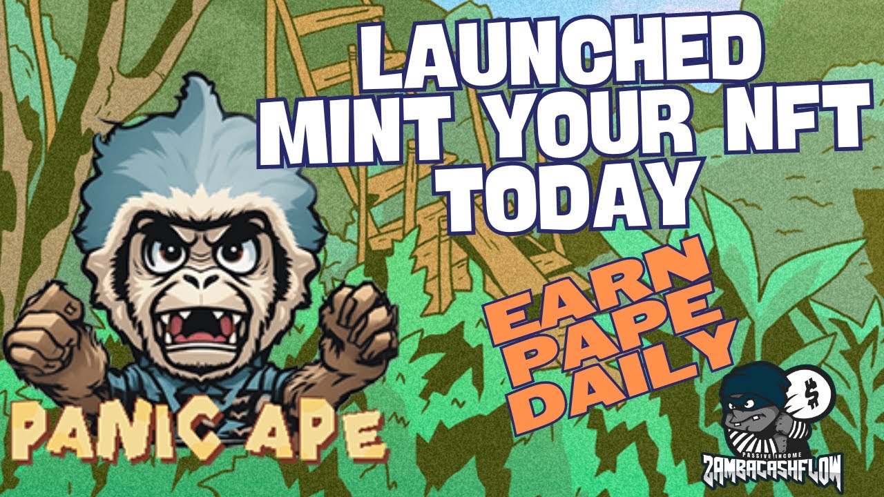 PANIC APE Brand New NFT Printer on BSC , Earn PAPE Token Passively ...