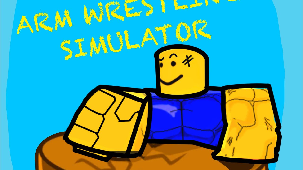 Roblox arm wrestling simulator - YouTube