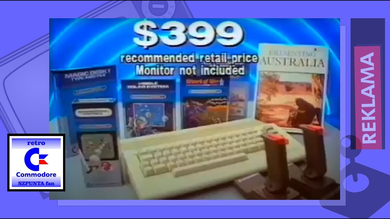 🎬 COMMODORE COMMERCIAL | COMMODORE FAMILLLY PACK | 1987 - YouTube