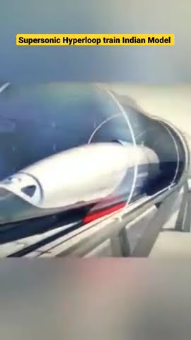Supersonic Hyperloop Indian train #shorts - YouTube