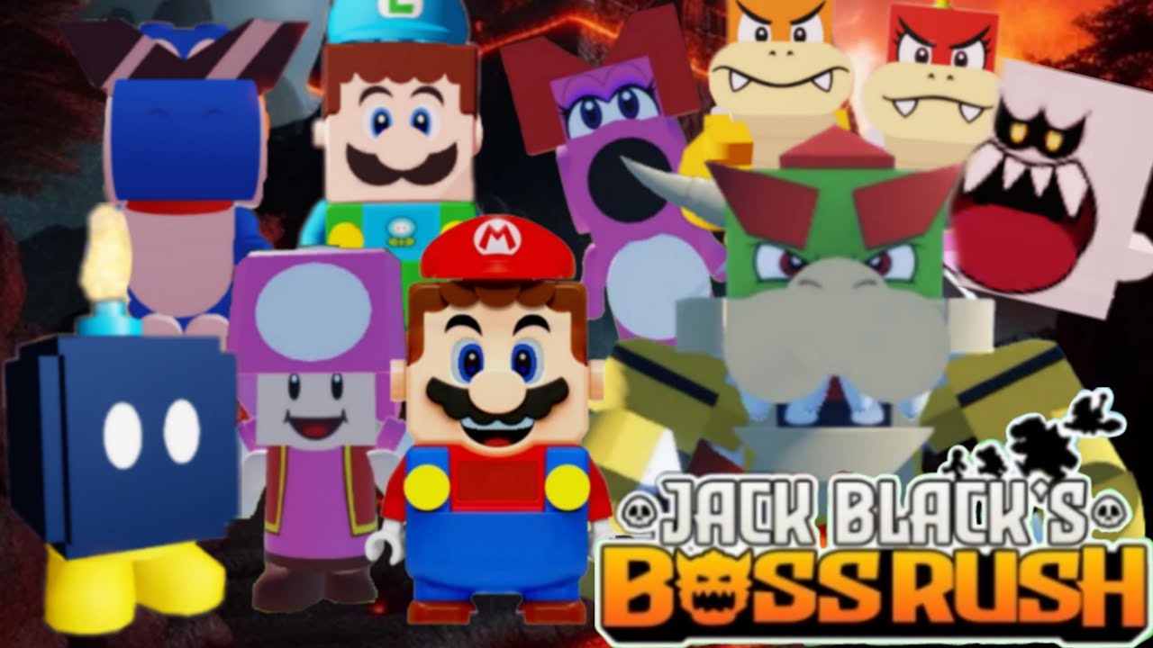 Roblox Jack Black’s Boss Rush🔥|affrontement contre Bowser - YouTube