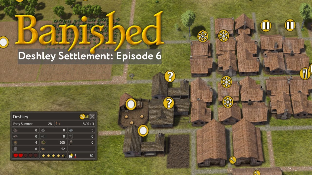 Population Collapse in Deshley Settlement | Banished Gameplay Ep 6 ...