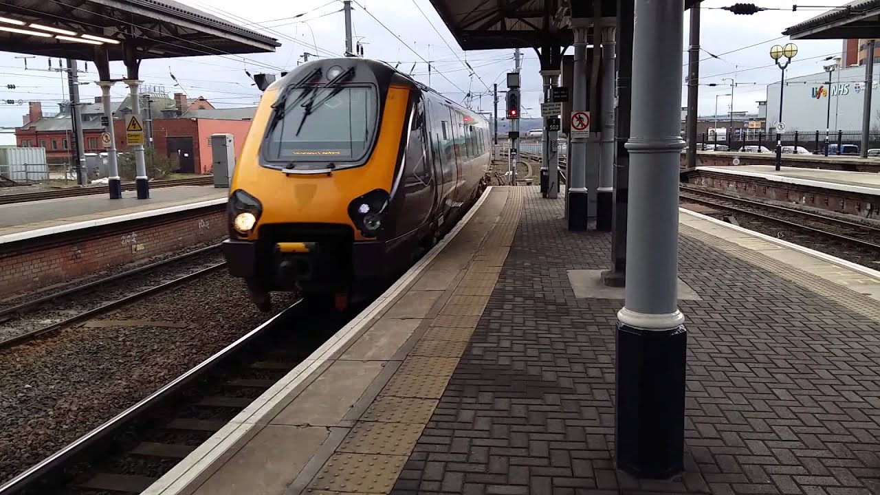 Class 221 arriving for Glasgow Central - YouTube