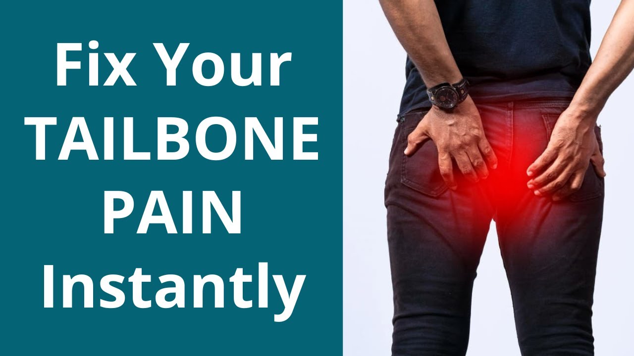 Instant Tail Bone Pain Relief Exercises | Coccydynia Pain Relief ...