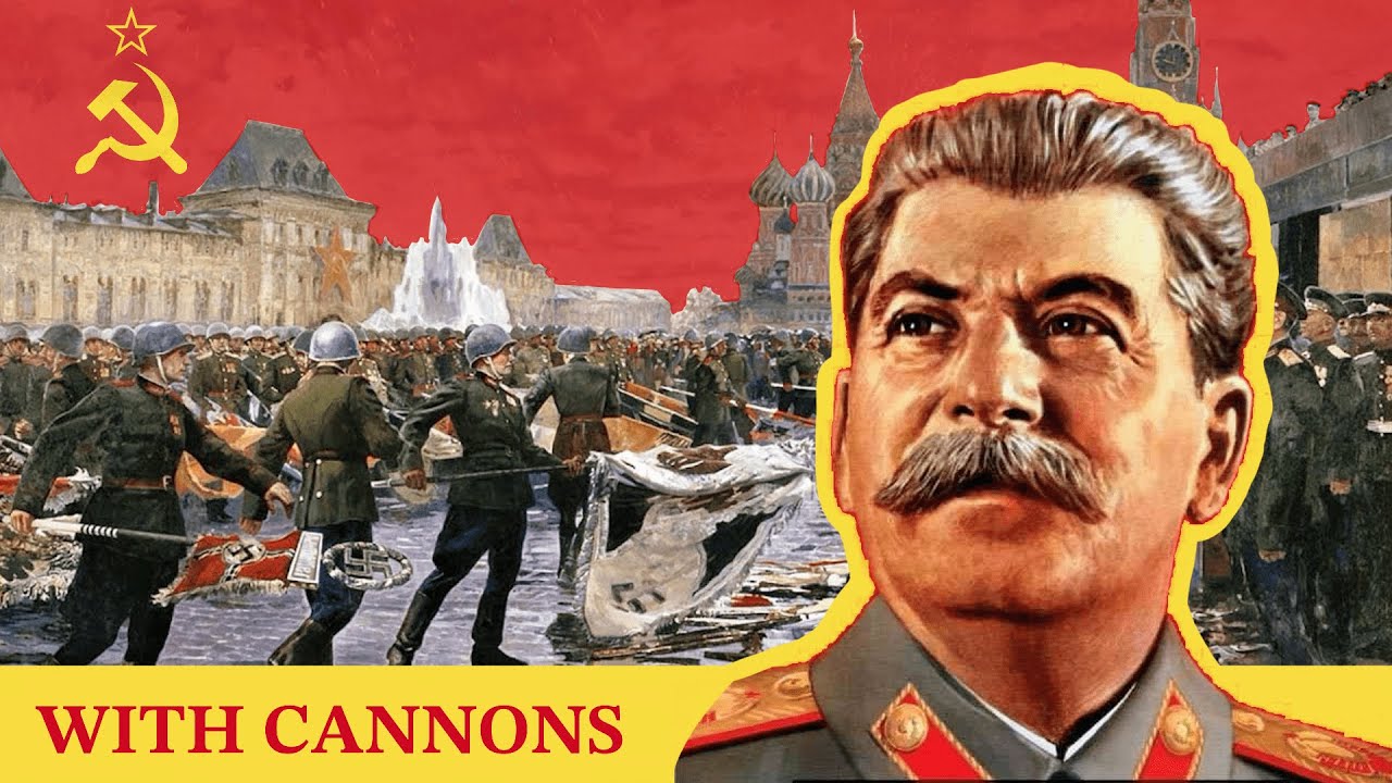 State Anthem of the USSR - Soviet Anthem (1944-1991) with CANNONS ...