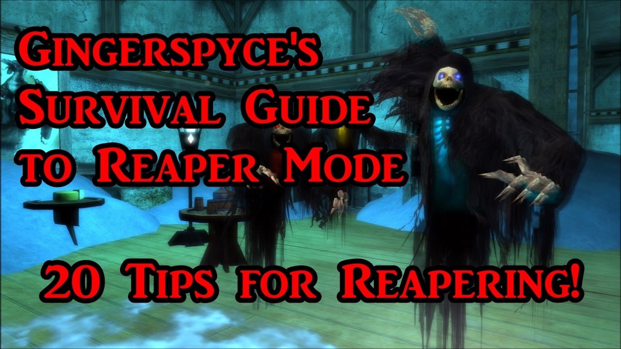 Gingerspyce's Reaper Survival Guide - 20 Tips for Reapering! - YouTube