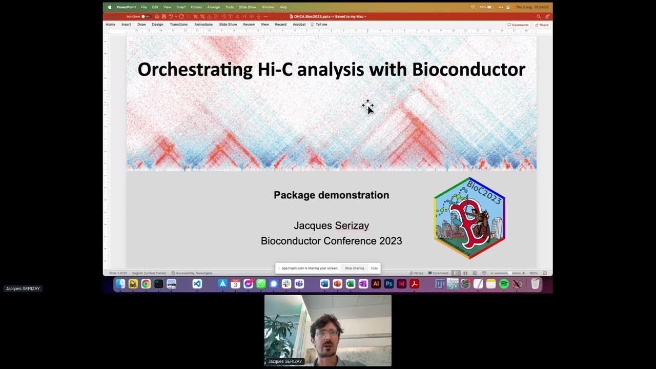 Package Demo Orchestrating Hi C Analysis With Bioconductor Youtube