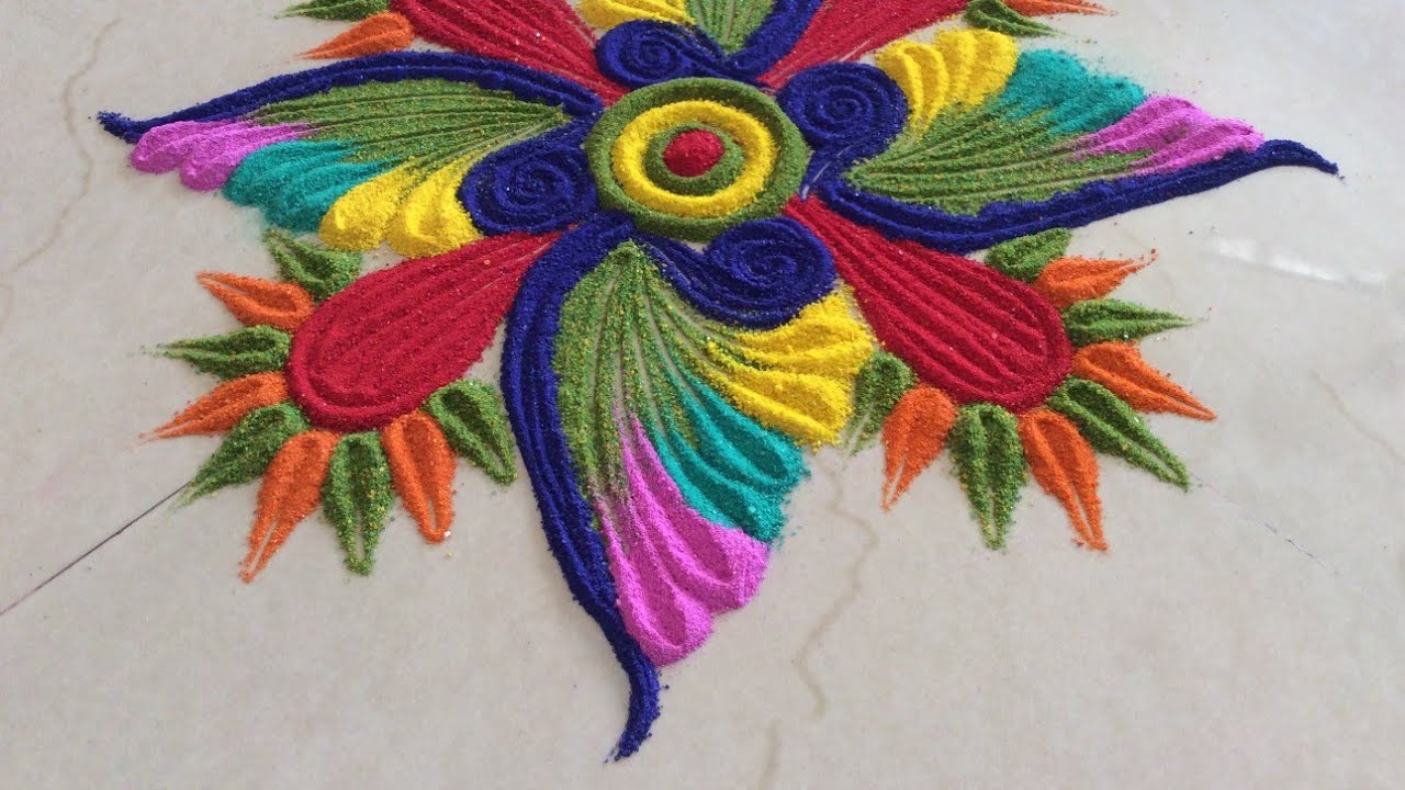 Krishna janmashtami rangoli Krishna jayanthi rangoli krishna jayanthi ...