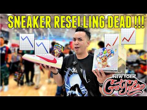 SNEAKER RESELLING IS DEAD?! 😳 Cards Are TAKING @GotSole GOT SOLE NEW YORK