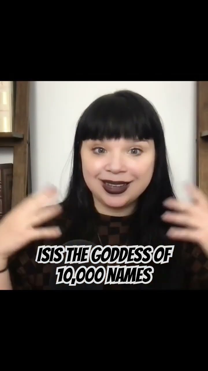 Pythian Priestess on Isis, the Goddess of 10,000 names. #ancientegypt # ...