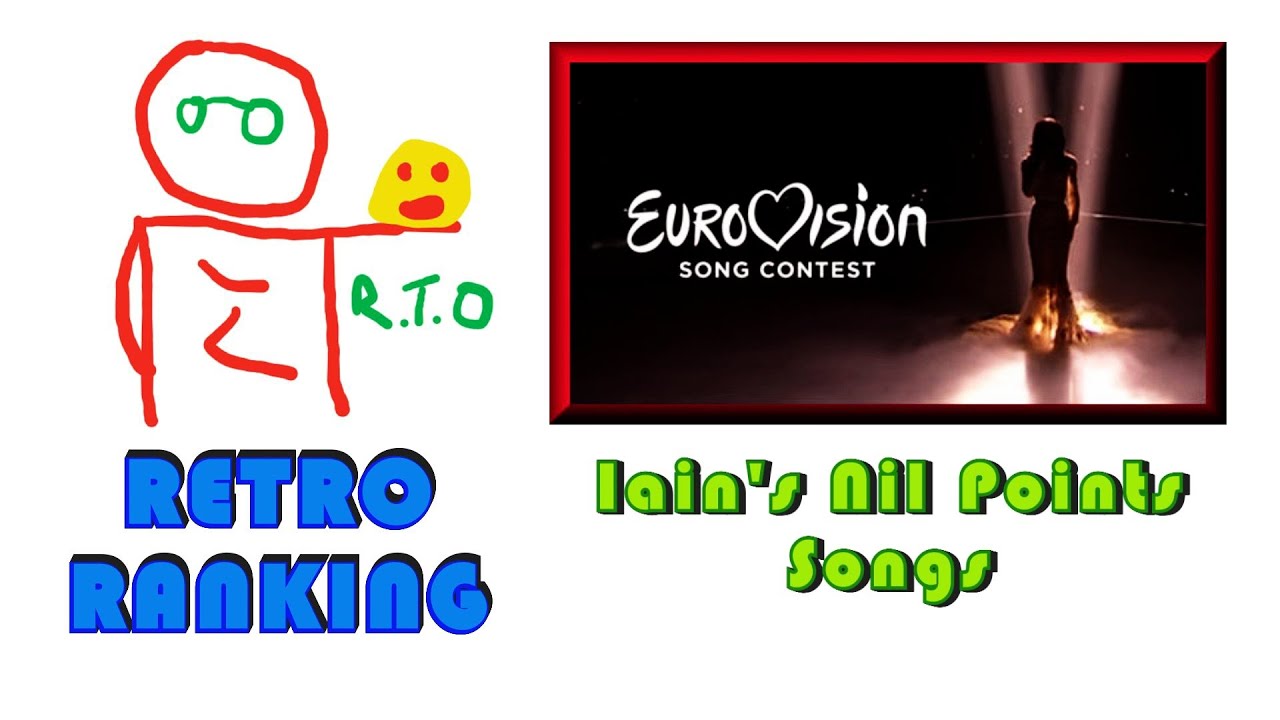 Retro Ranking Eurovision Iain's Nil Points - YouTube