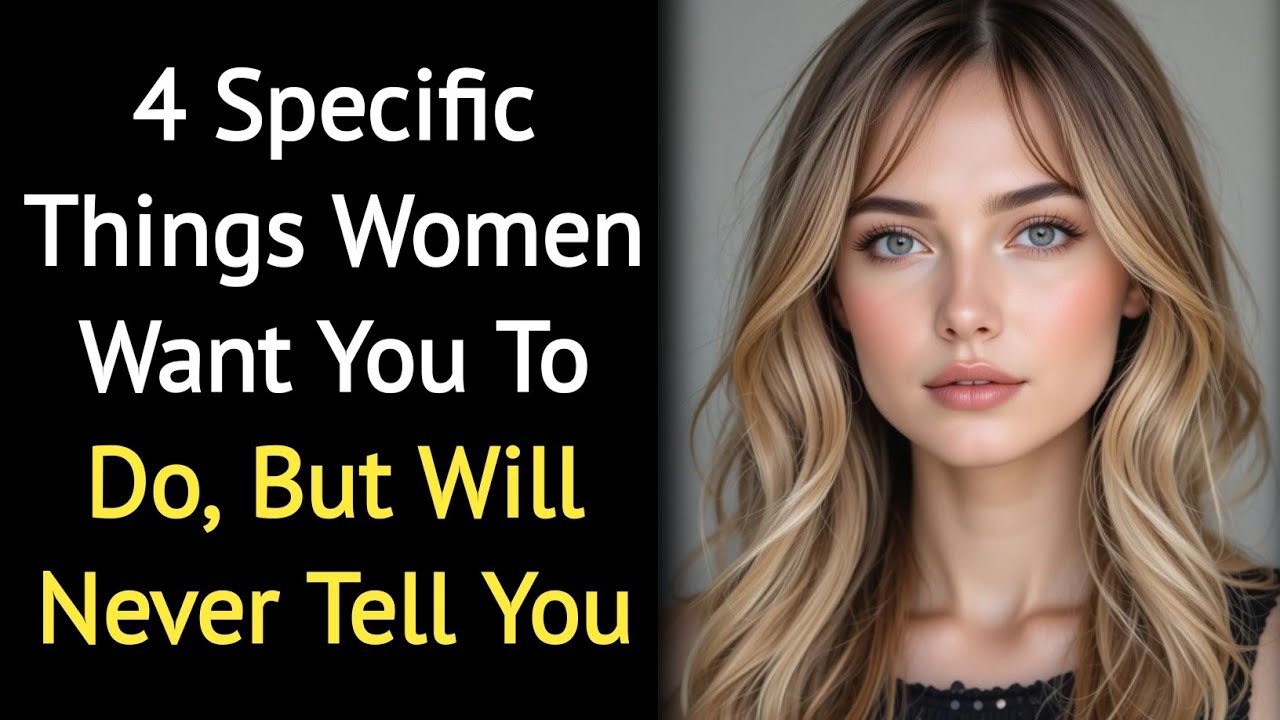 4 Specific Things Women Want You To Do, But Will Never Tell You ...