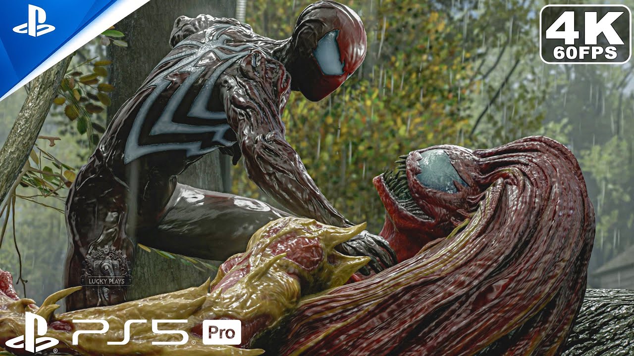 Carnage Symbiote Suit vs Scream Symbiote Boss Fight Marvels Spider-Man ...