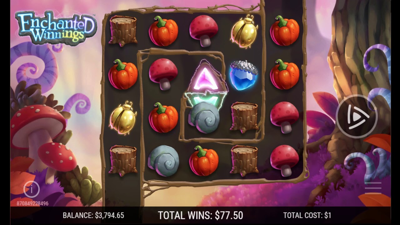 Enchanted Winnings game overview - YouTube