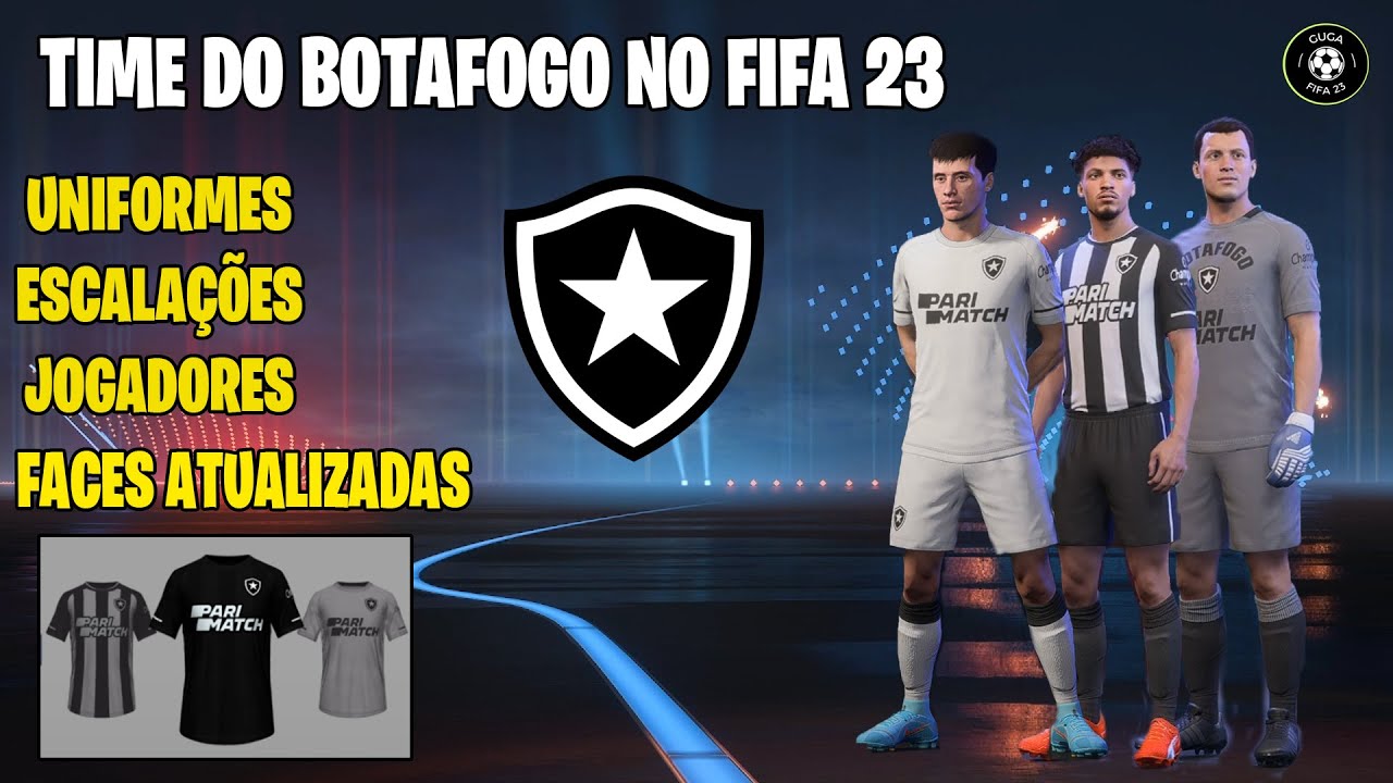 FIFA 23 | TIME DO BOTAFOGO NO FIFA - YouTube