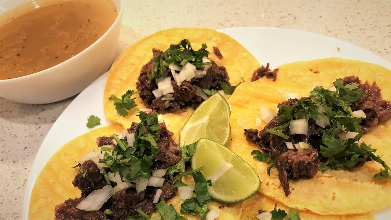 Barbacoa de Cachete de Res. La mantequilla de los Tacos! - YouTube