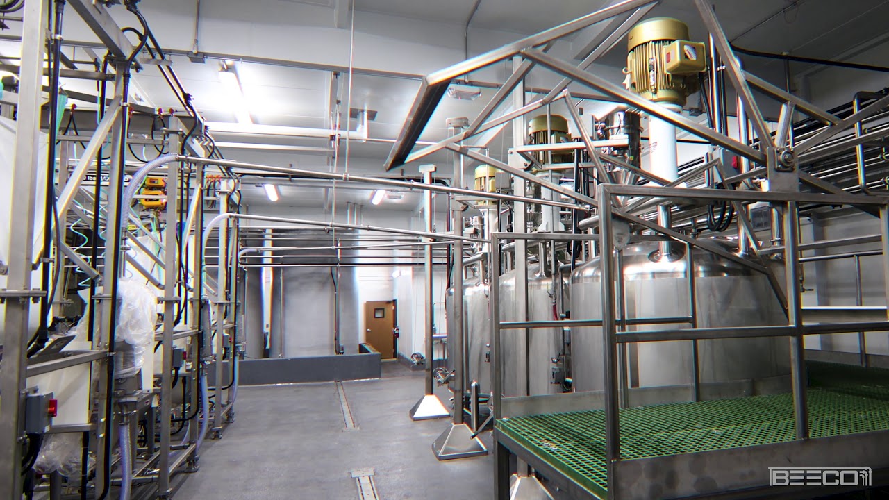 Condiment Processing Plant with Powder Conveyor - YouTube