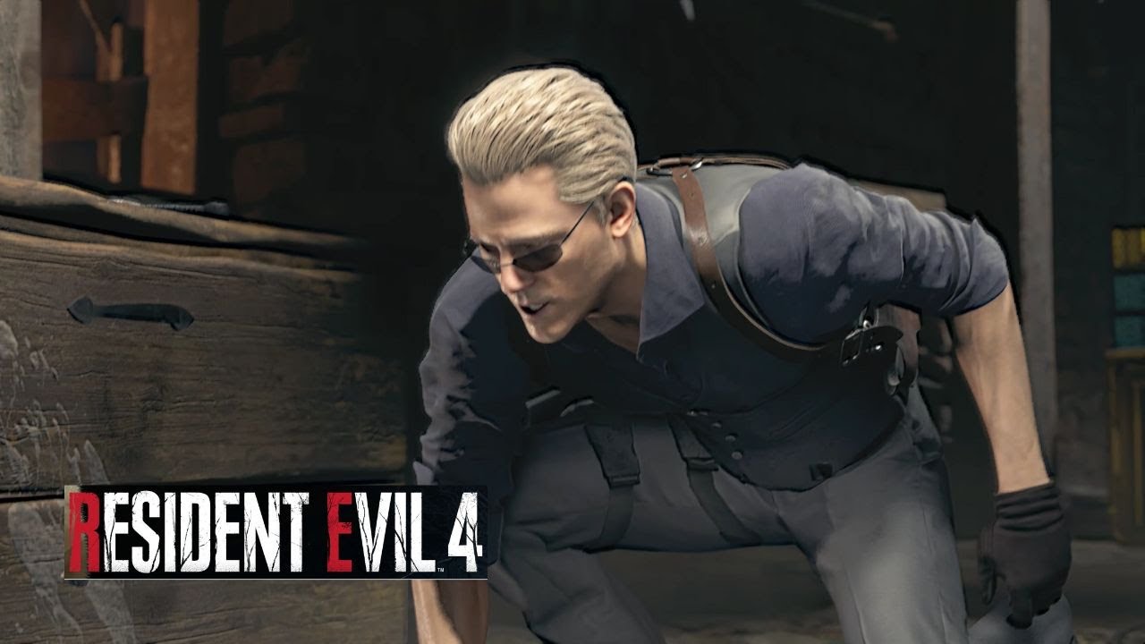 resident evil 4 remake mod albert wesker with animation in story mode ...