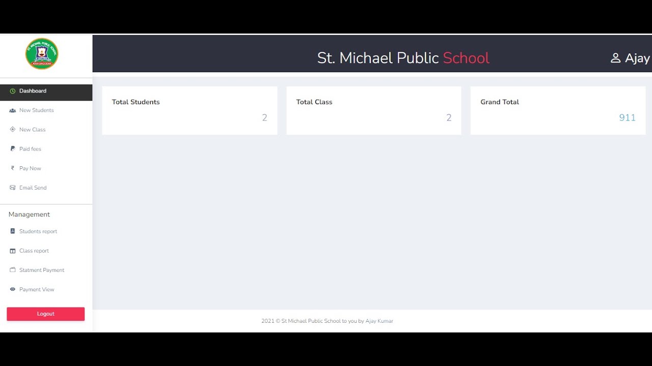 CMS|| School Management|| Software || Demo Video || Cms school ...