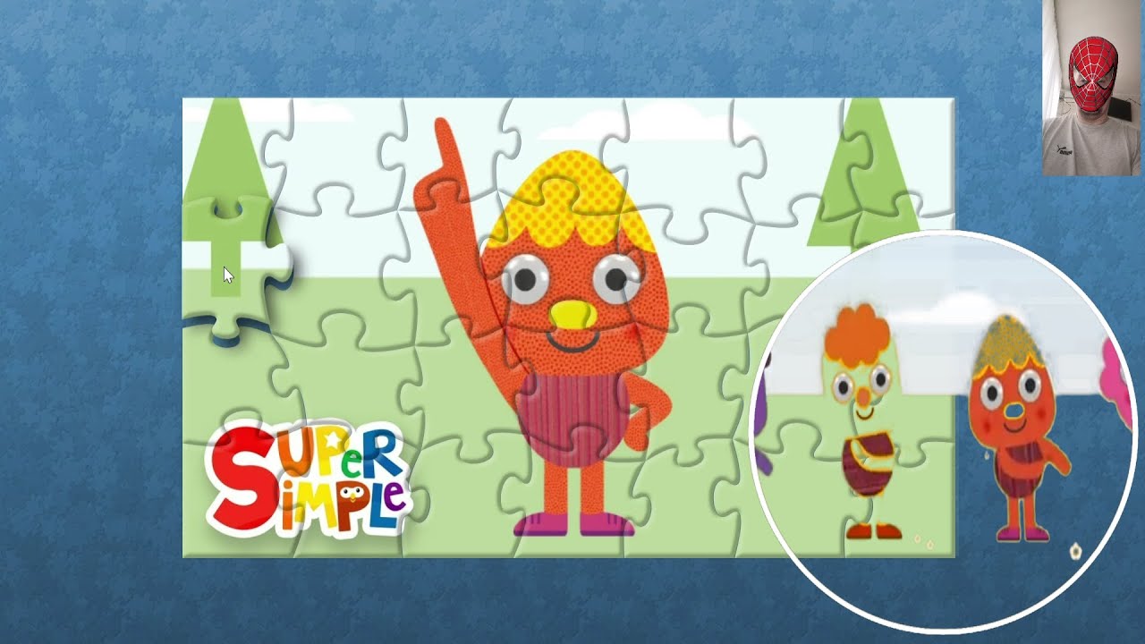 One Little Finger Noodle & Pals Super Simple Songs Puzzle Gamer - YouTube