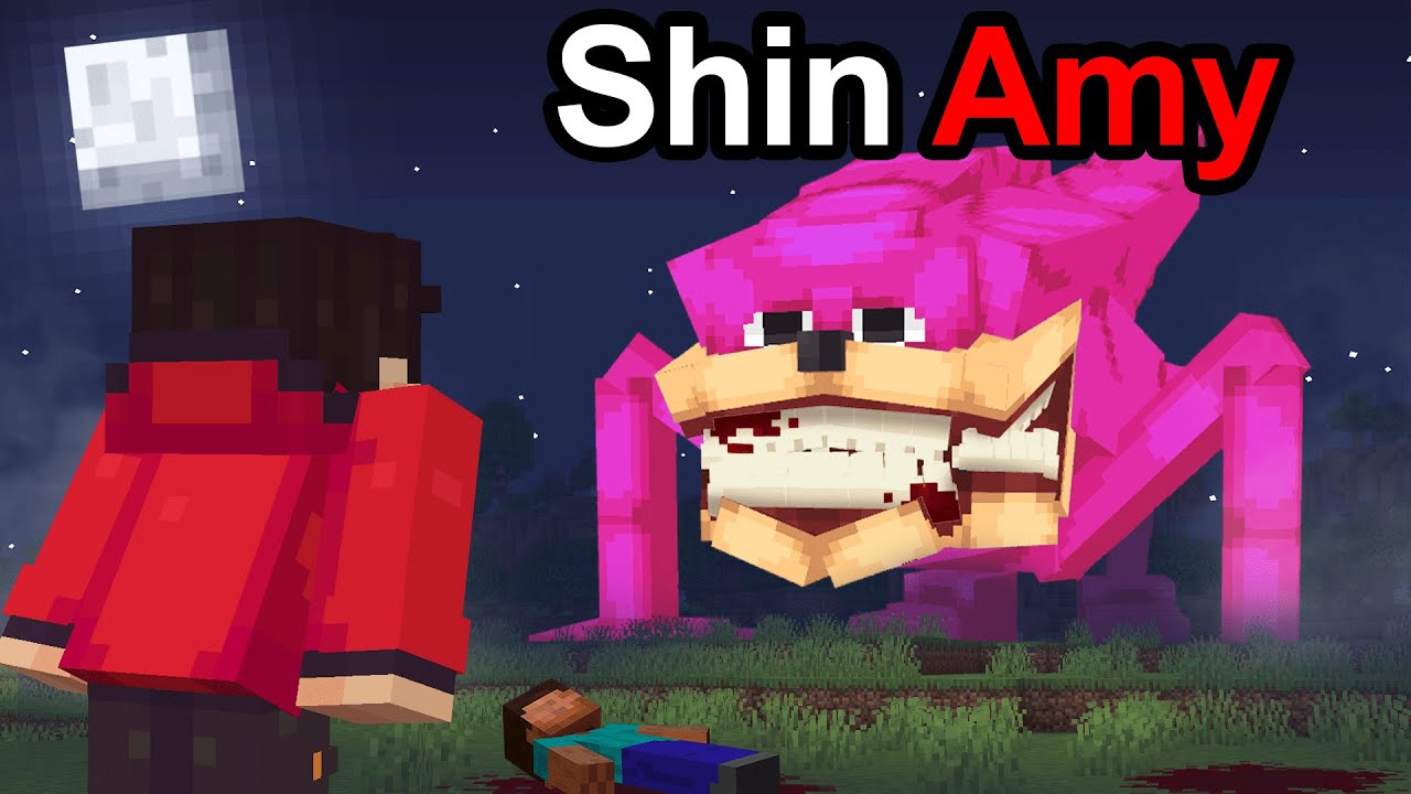 We Found SHIN AMY in Minecraft.. *SCARY* - YouTube