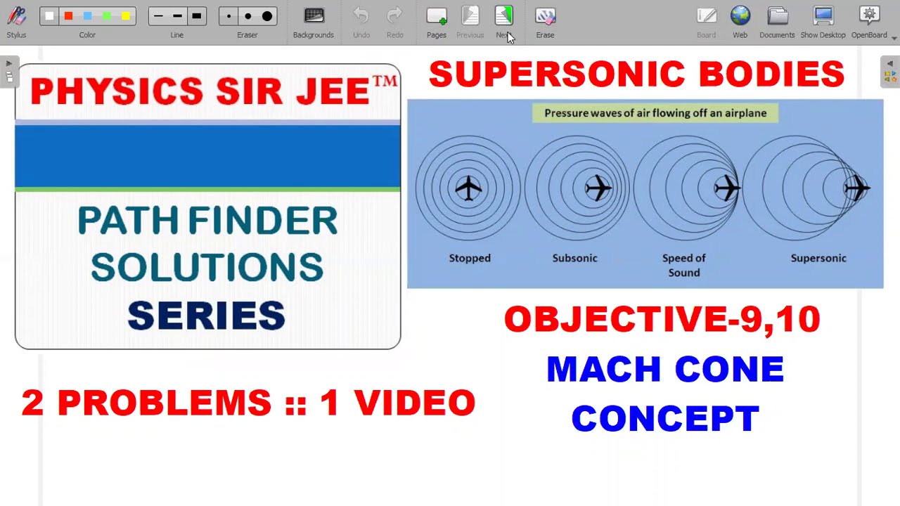 PATHFINDER SOLUTIONS SOUND WAVES OBJECTIVE 9,10 SUPERSONIC BODIES AND ...