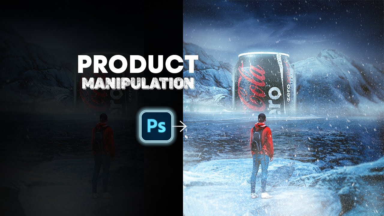 Product Manipulation Photoshop Tutorial Coca Cola Can | Insane Creative ...