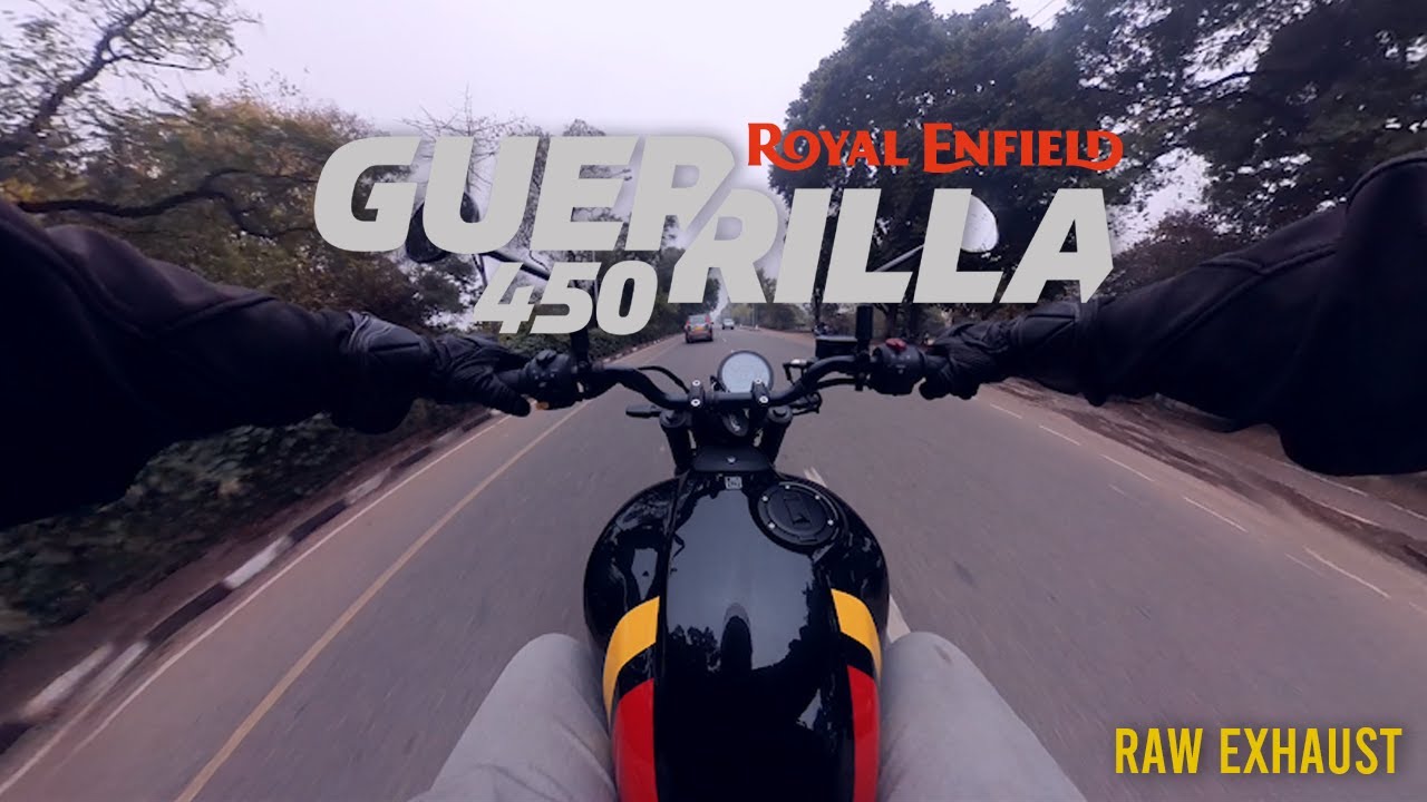 Guerrilla 450 | Pure Riding Sound | Royal Enfield - YouTube