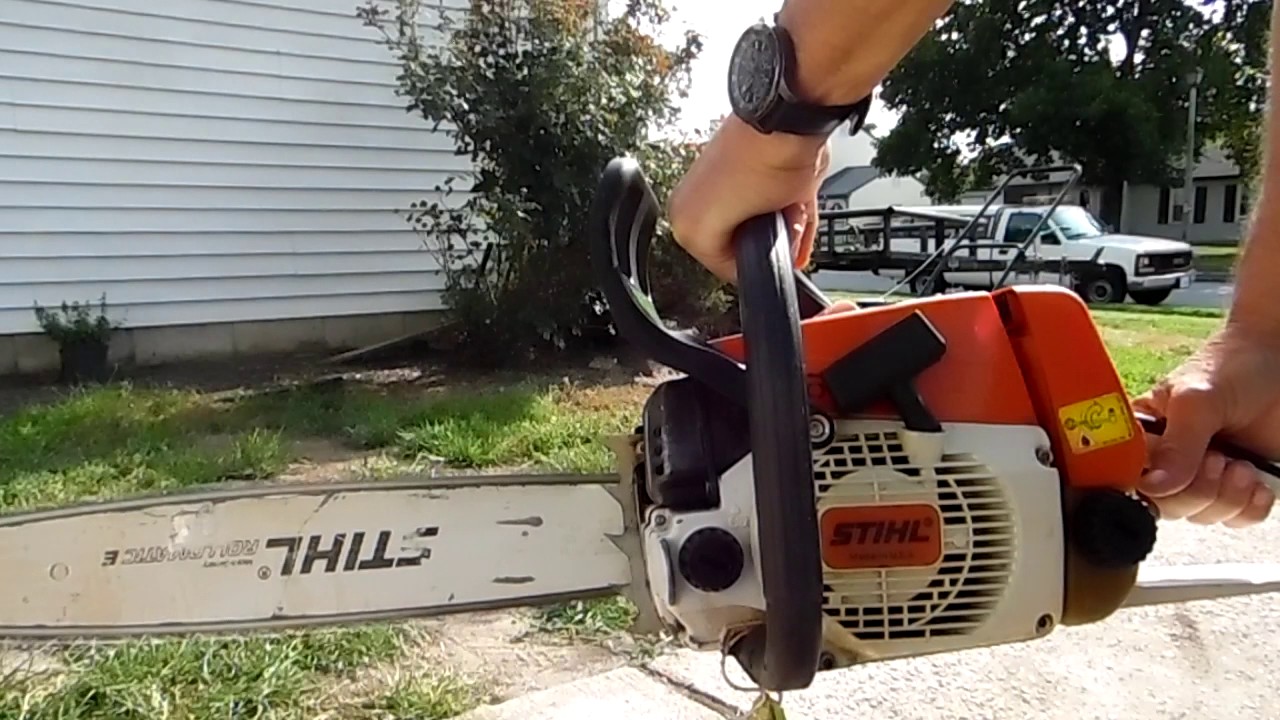 STIHL 026 PRO Chainsaw - YouTube