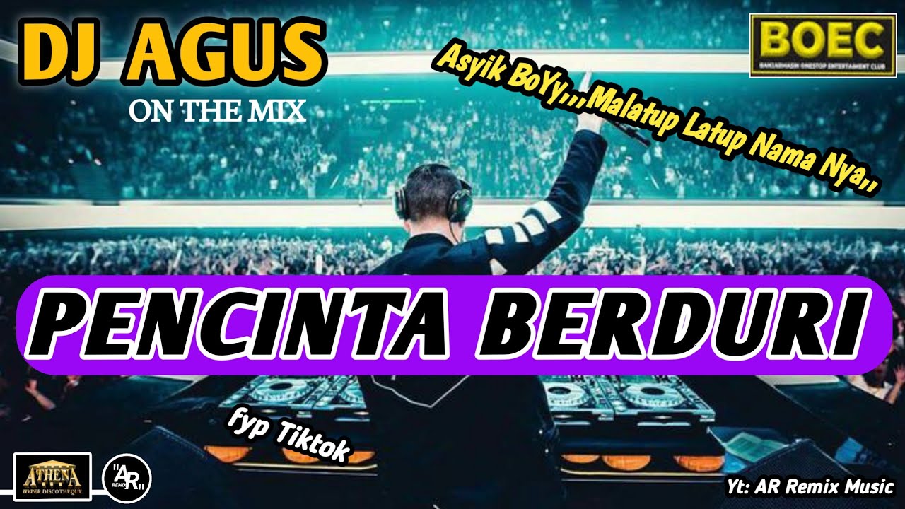 DJ AGUS REMIX PECINTA BERDURI LAGU GALAU TERBARU SOUND FYP TIKTOK ...