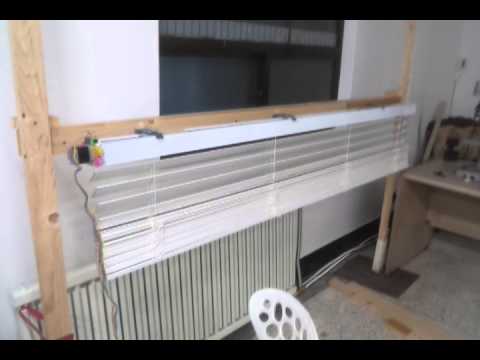 blind curtain + 3D printed gear +stepper motor + arduino test 1 - YouTube