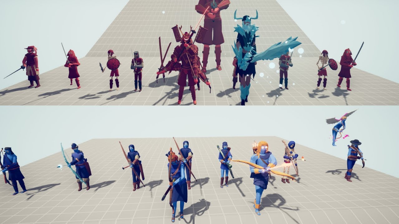 SWORD TEAM vs ARROW TEAM | TABS - Totally Accurate Battle Simulator ...