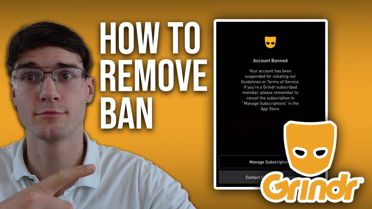 How To Remove Grindr Ban 2024 - YouTube