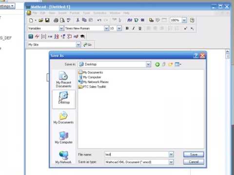Pro/Engineer - Mathcad Integration 101 - YouTube